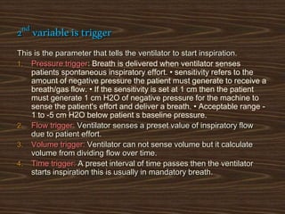 Basic modes of ventilation2022 | PPT