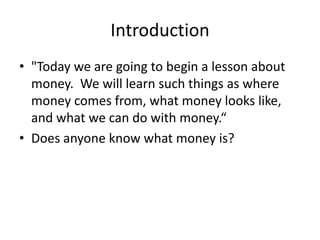 Basic money skills 1 | PPTX