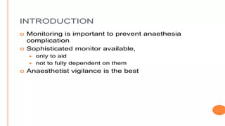 BASIC MONITORING IN ANAESTHESIA.....pptx