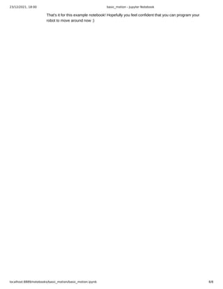JetBot basic motion | PDF