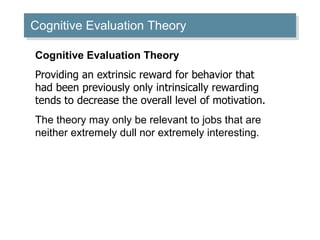Basic Motivation Concept and Application | PPT