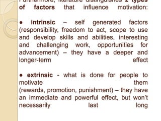 Basic motivation theories by: Raquel dela Cruz | PPTX