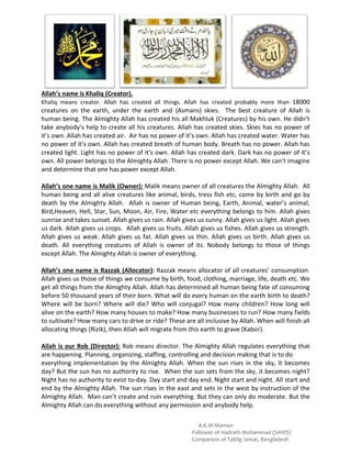 Basic motivation to deen(islam) | DOCX