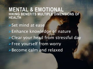 Basic mountaineering and backpacking | PPTX