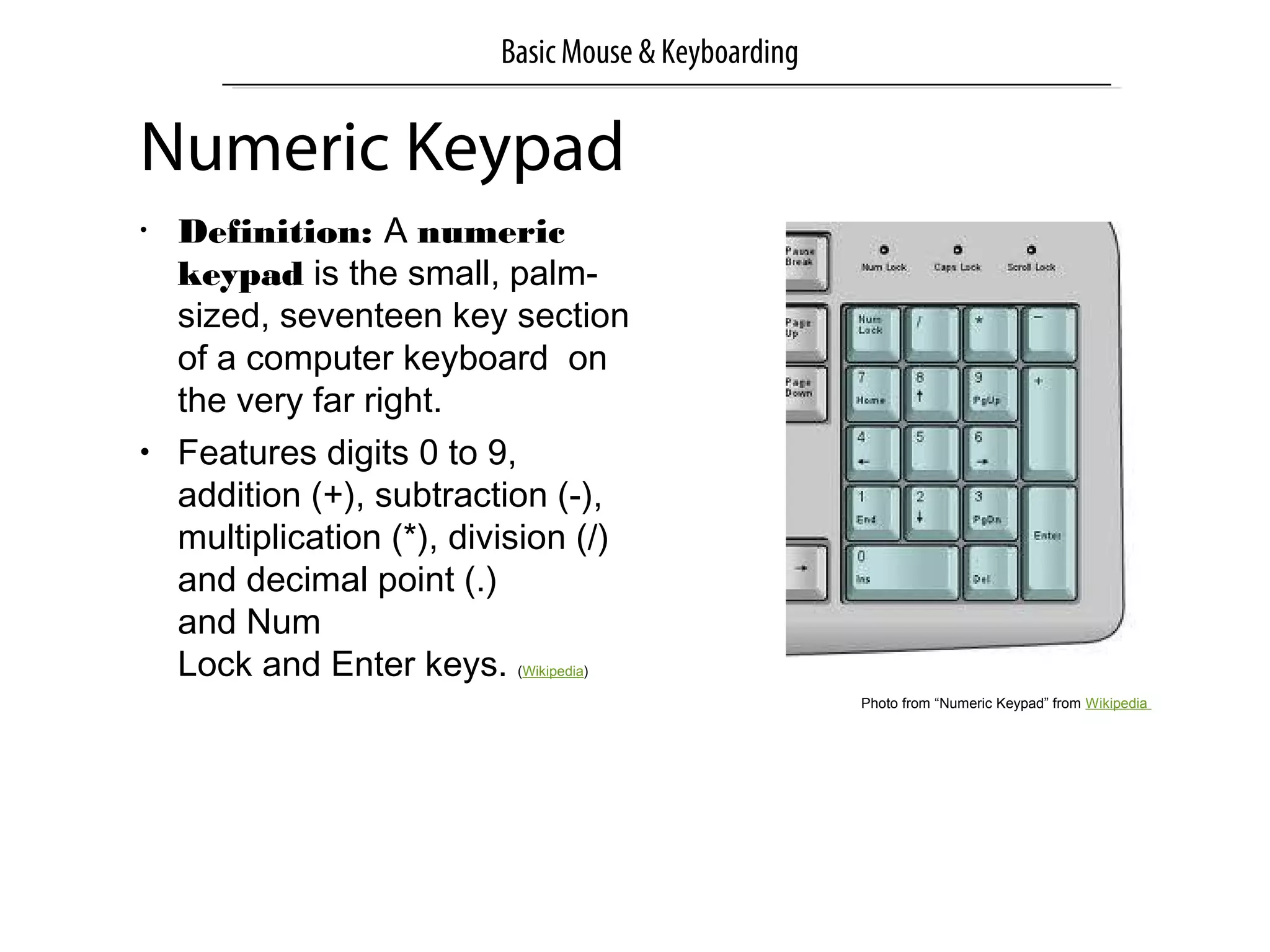 Basic mouse and_keyboarding_pp | PPT