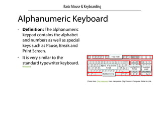 Basic mouse and_keyboarding_pp | PPT