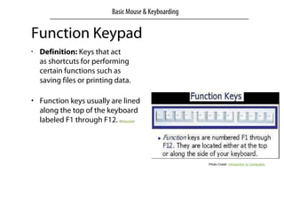 Basic mouse and_keyboarding_pp | PPT