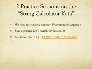 Basic TDD moves | PDF