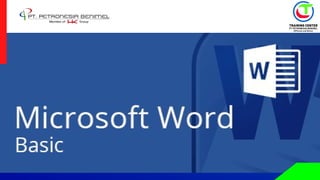 Basic Microsoft word untuk pemula komputer.pptx