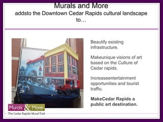 Thank you for supporting Murals & More!