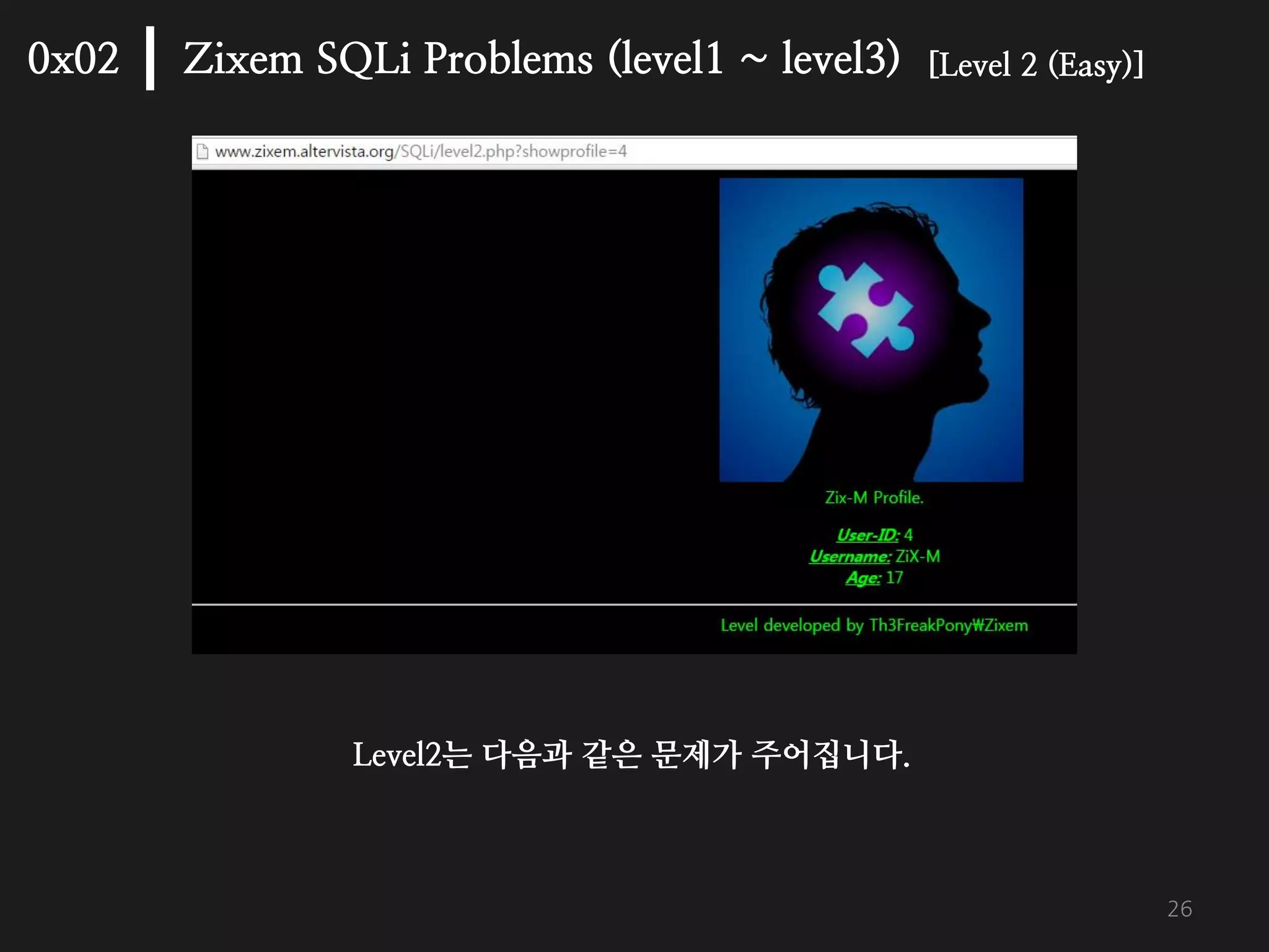 Basic My SQL Problems(sqlzoo.net - select from world) & Basic SQL Injection(zixem.altervista.org ...