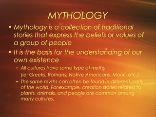 Basic mythology | PPT | Hinduism | Religion & Spirituality