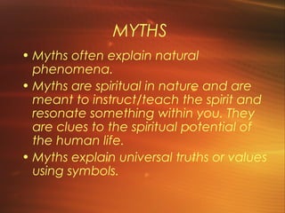 Basic mythology | PPT