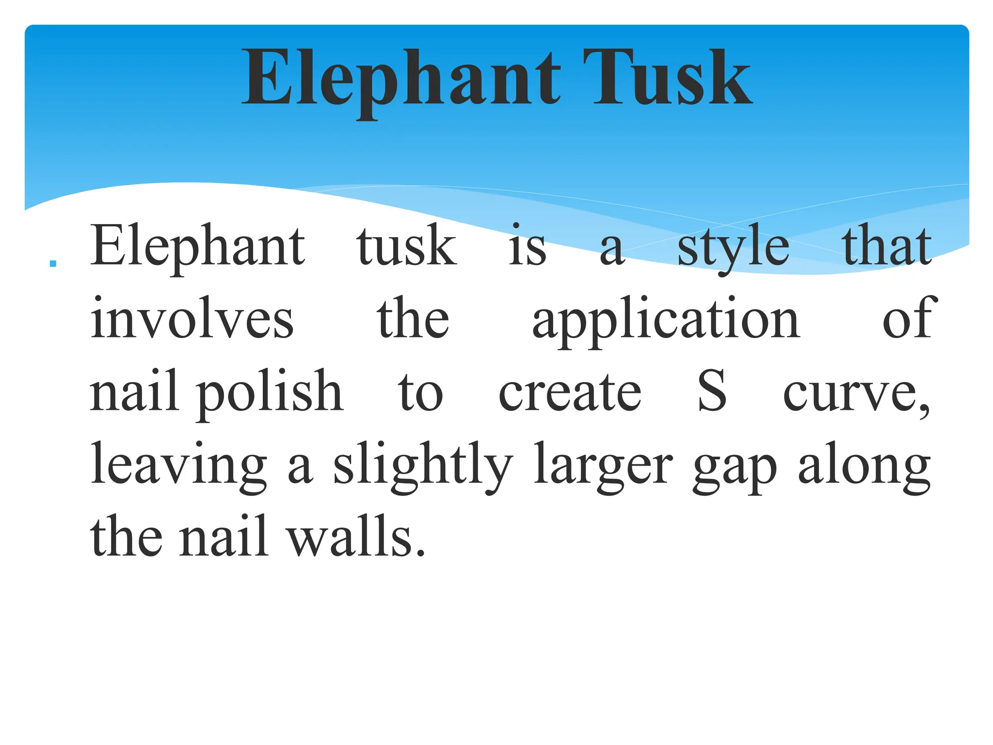 nail care services about basic nail design | PPTX