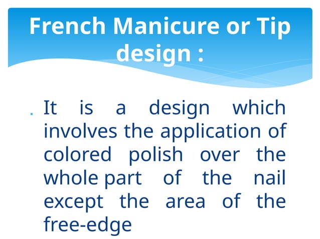 nail care services about basic nail design | PPT