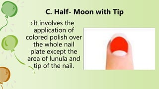 Basic nail shapes and nail art grade 8 | PPTX