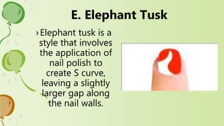 Basic nail shapes and nail art grade 8 | PPT