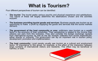 Tourism Foundation Basics | PPSX