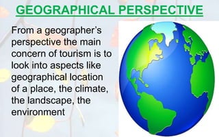Basic nature of tourism | PPTX