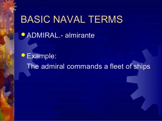 Basic Naval Terms basic-naval-terms