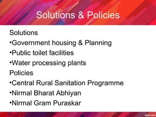 Basic needs of rural india | PPT