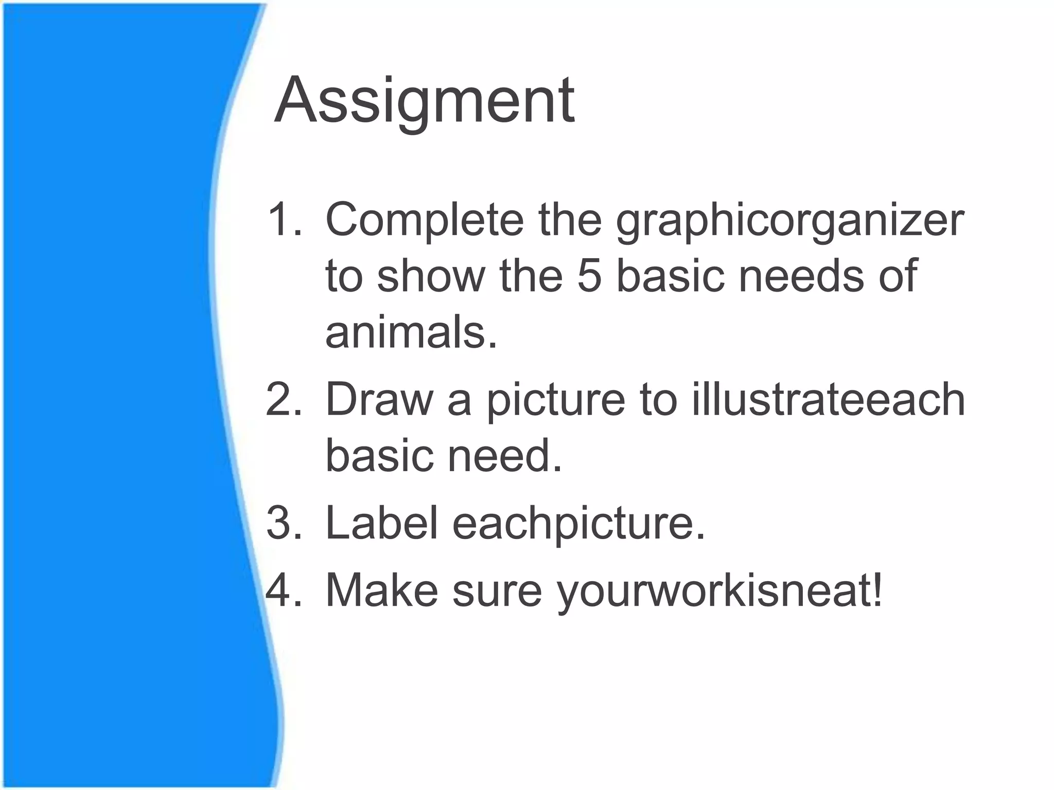 Basic needs power point | PPTX