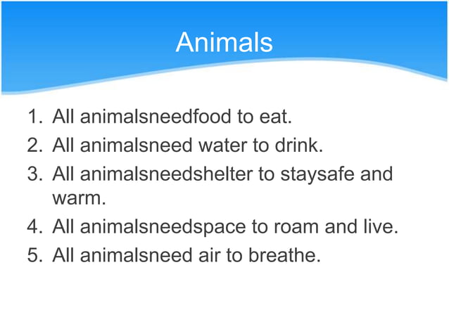 Basic needs power point | PPTX