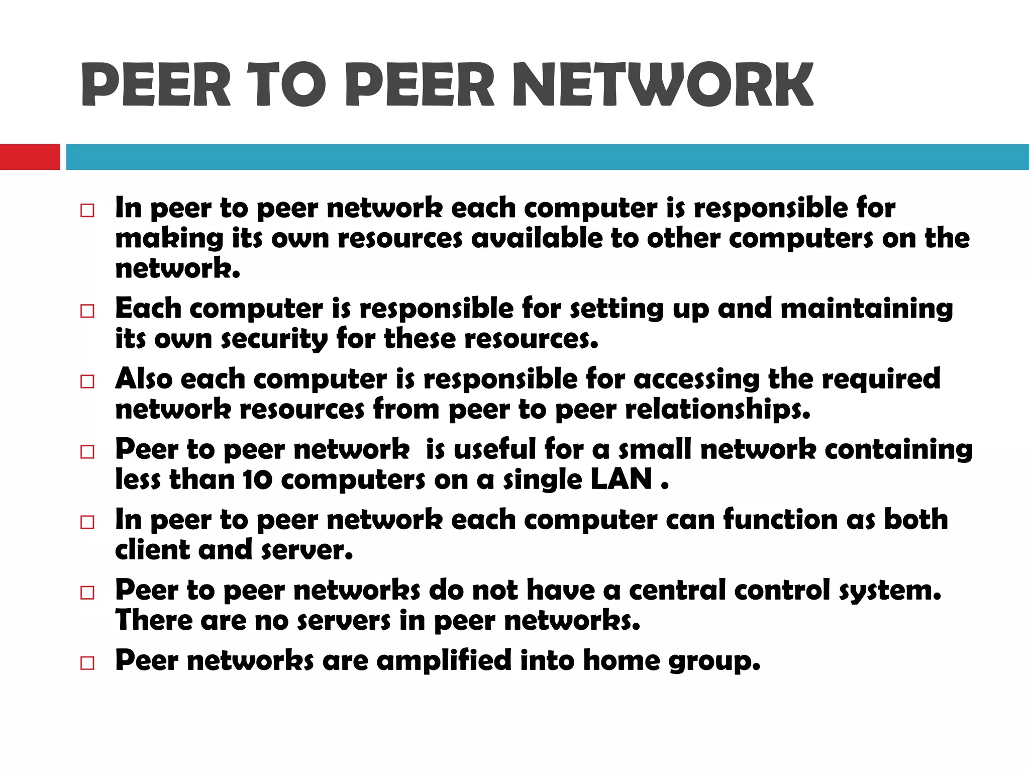 Introduction to computer network | PPTX