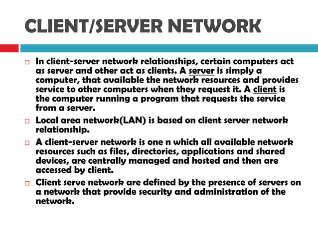Introduction to computer network | PPTX
