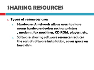 Introduction to computer network | PPTX