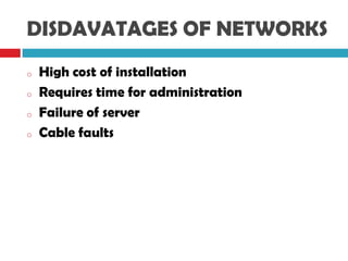 Introduction to computer network | PPTX