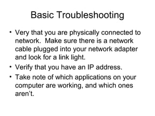 Basic computer network concepts | PPT