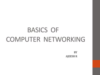 Basic networking | PPTX | Computer Networking | Computing