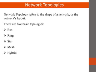 Basic networking | PPTX | Computer Networking | Computing