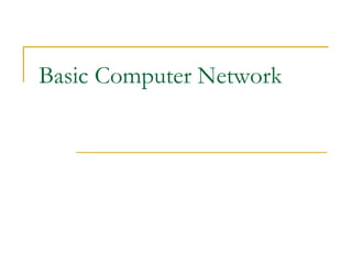 basic networking topology and protocols.ppt