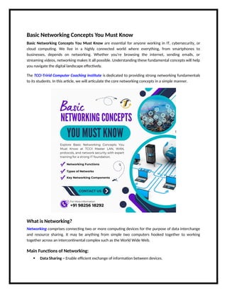 Basic Networking Concepts You Must Know.doc