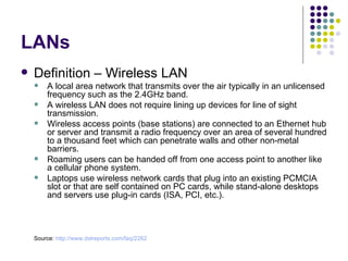 Basic networking hardware pre final 1 | PPT | Computer Networking | Computing