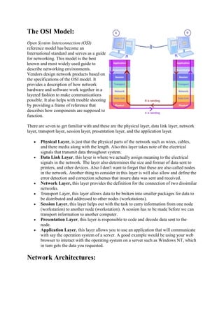 Basic networking tutorial | PDF