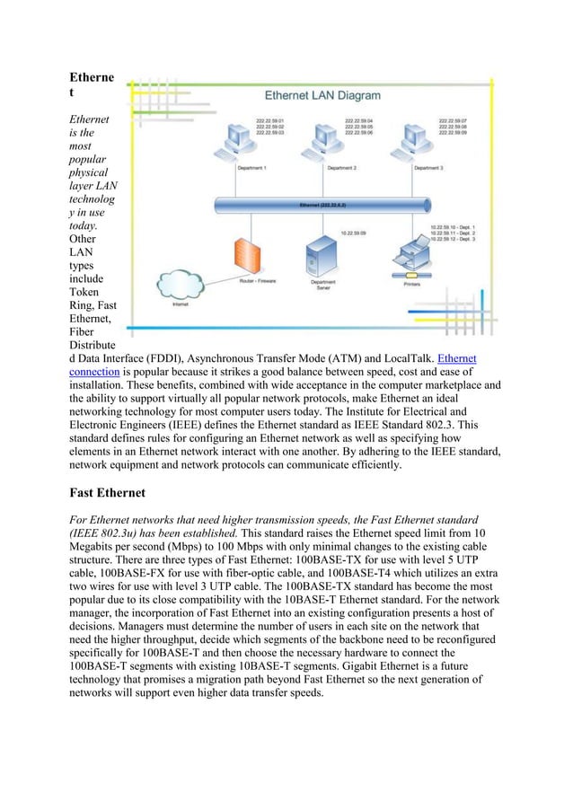 Basic networking tutorial | PDF