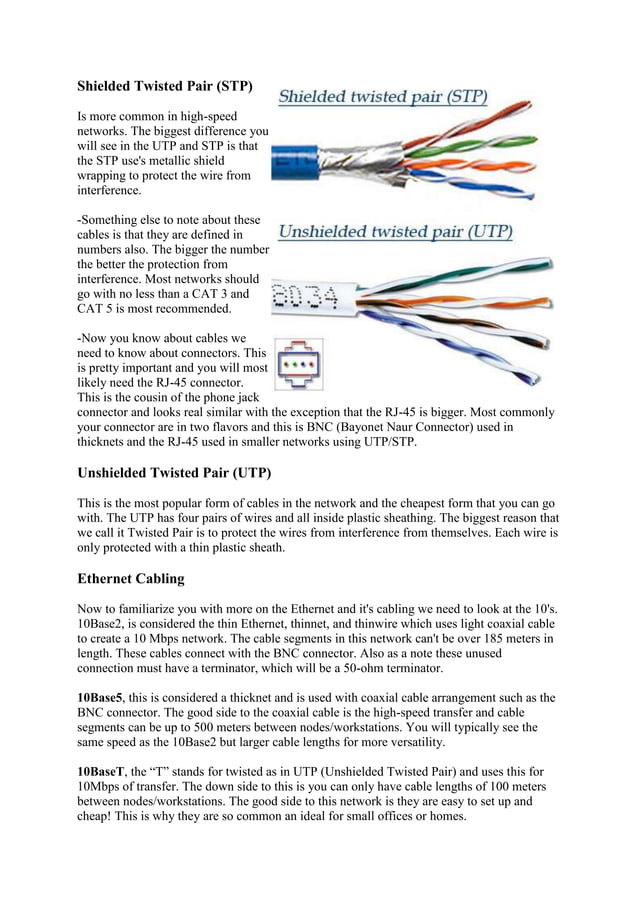 Basic networking tutorial | PDF