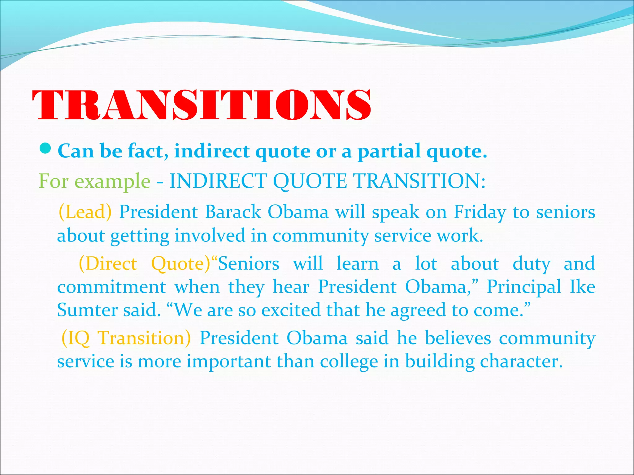 Basic news writing | PPT