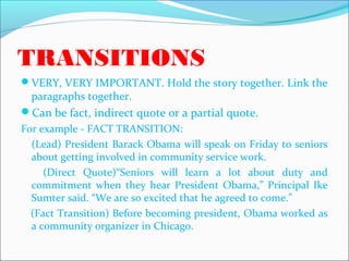 Basic news writing | PPT