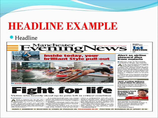 Basic news writing | PPT | College Education | Education