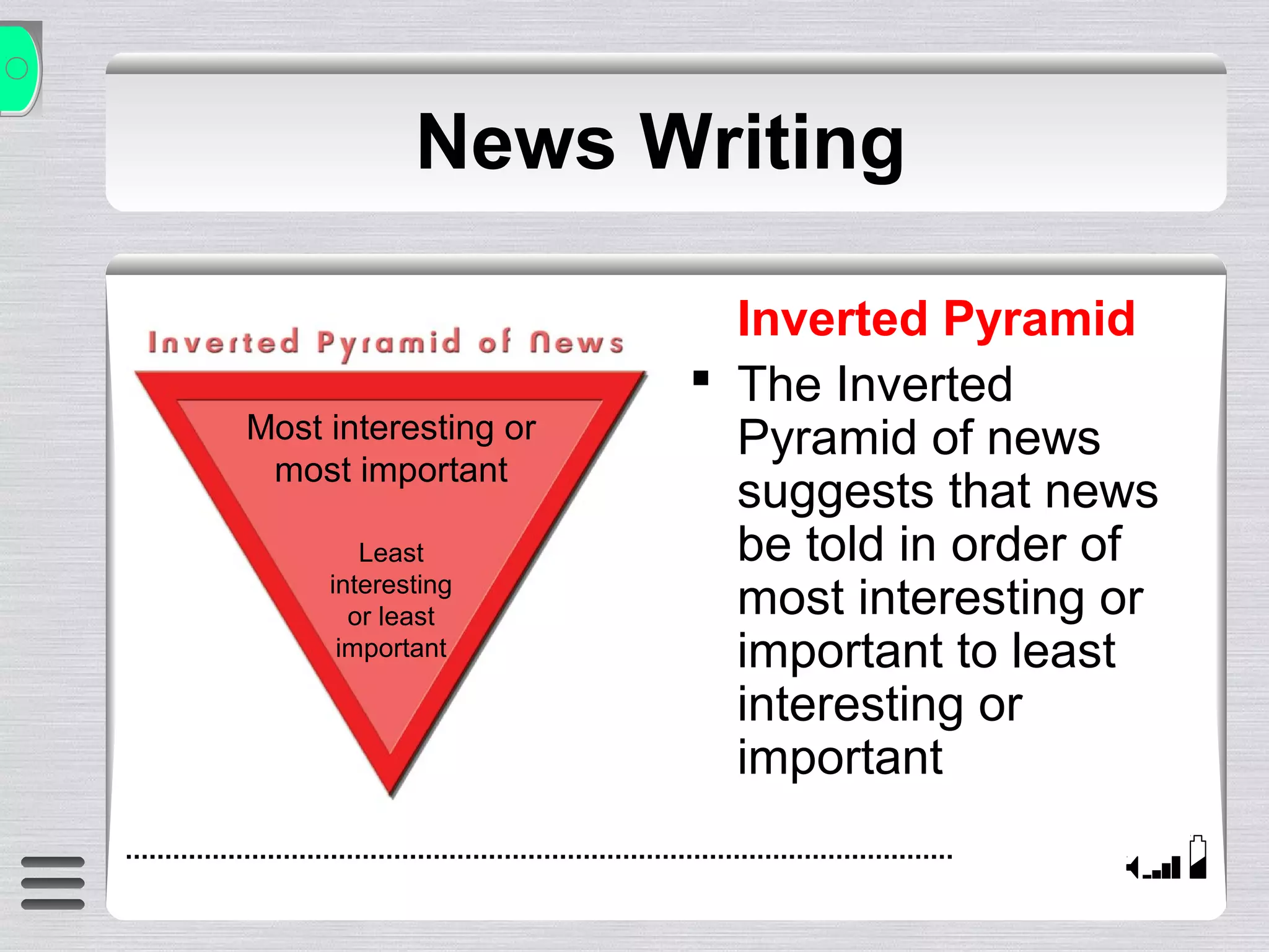 Basic news writing_ppt | PPT