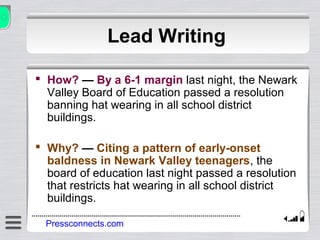 Basic news writing_ppt | PPT