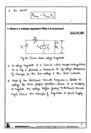 Basic Electronics Notes