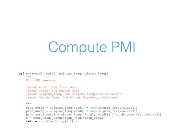 Basic NLP with Python and NLTK | PPT