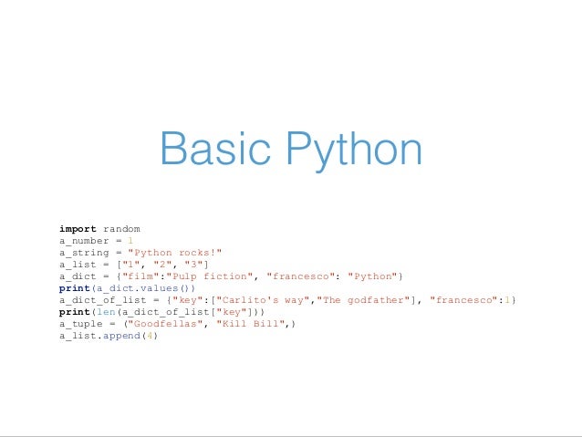 Basic NLP with Python and NLTK