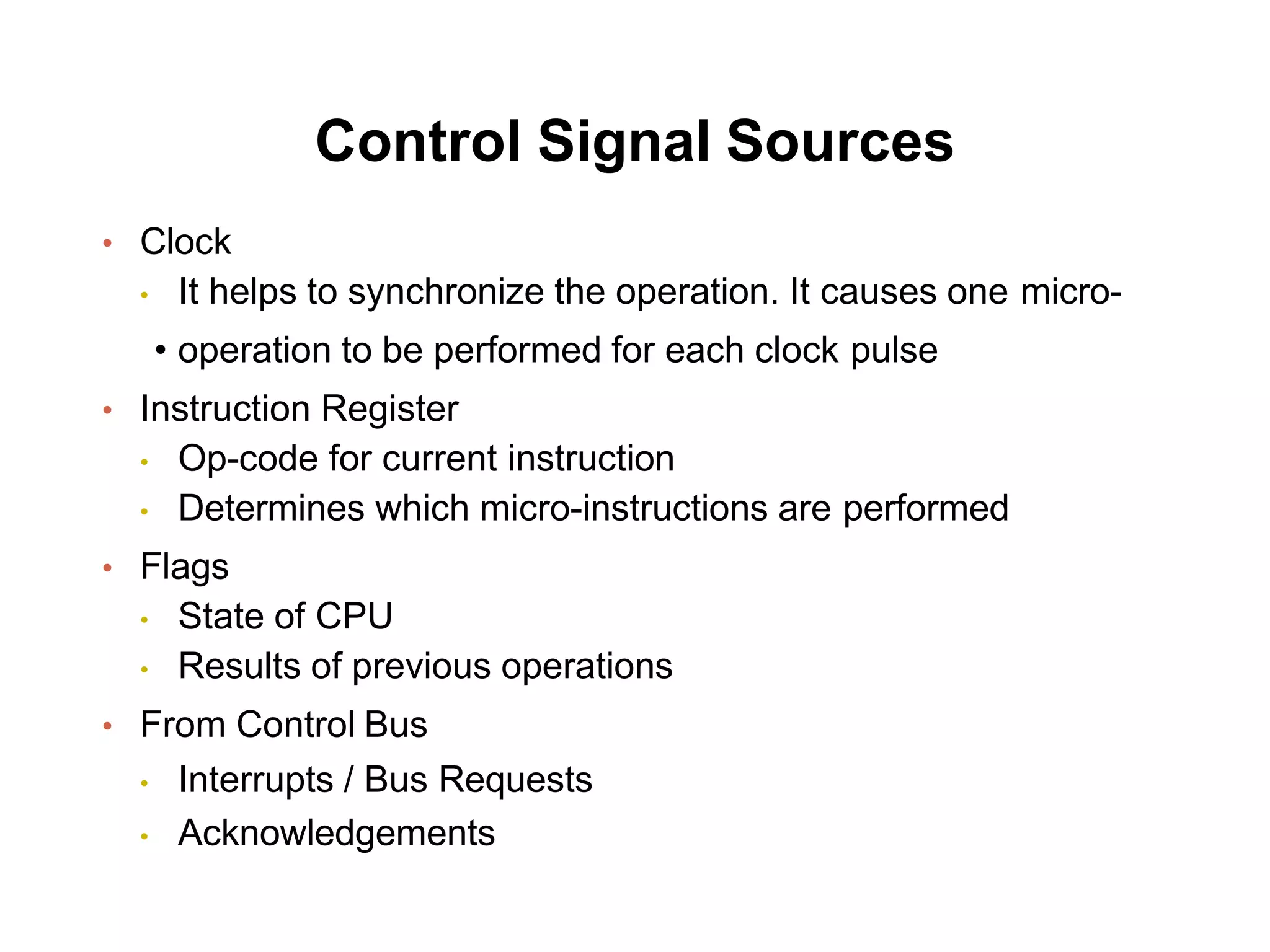 Basic non pipelined cpu architecture | PDF
