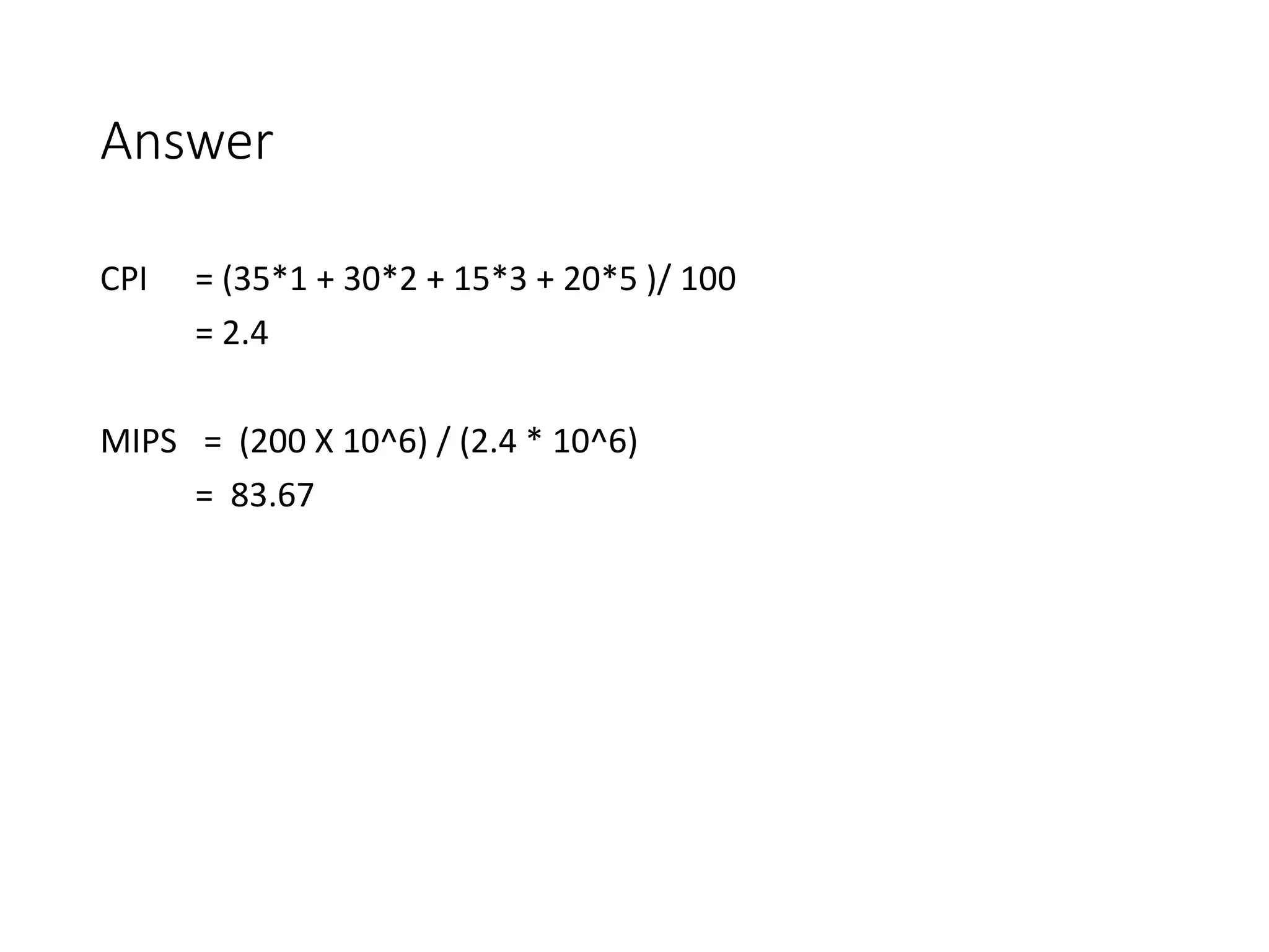 Basic non pipelined cpu architecture | PDF